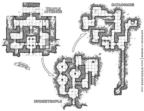 Lost Atlas - Search from 5000+ free battle maps for D&D and other RPGs